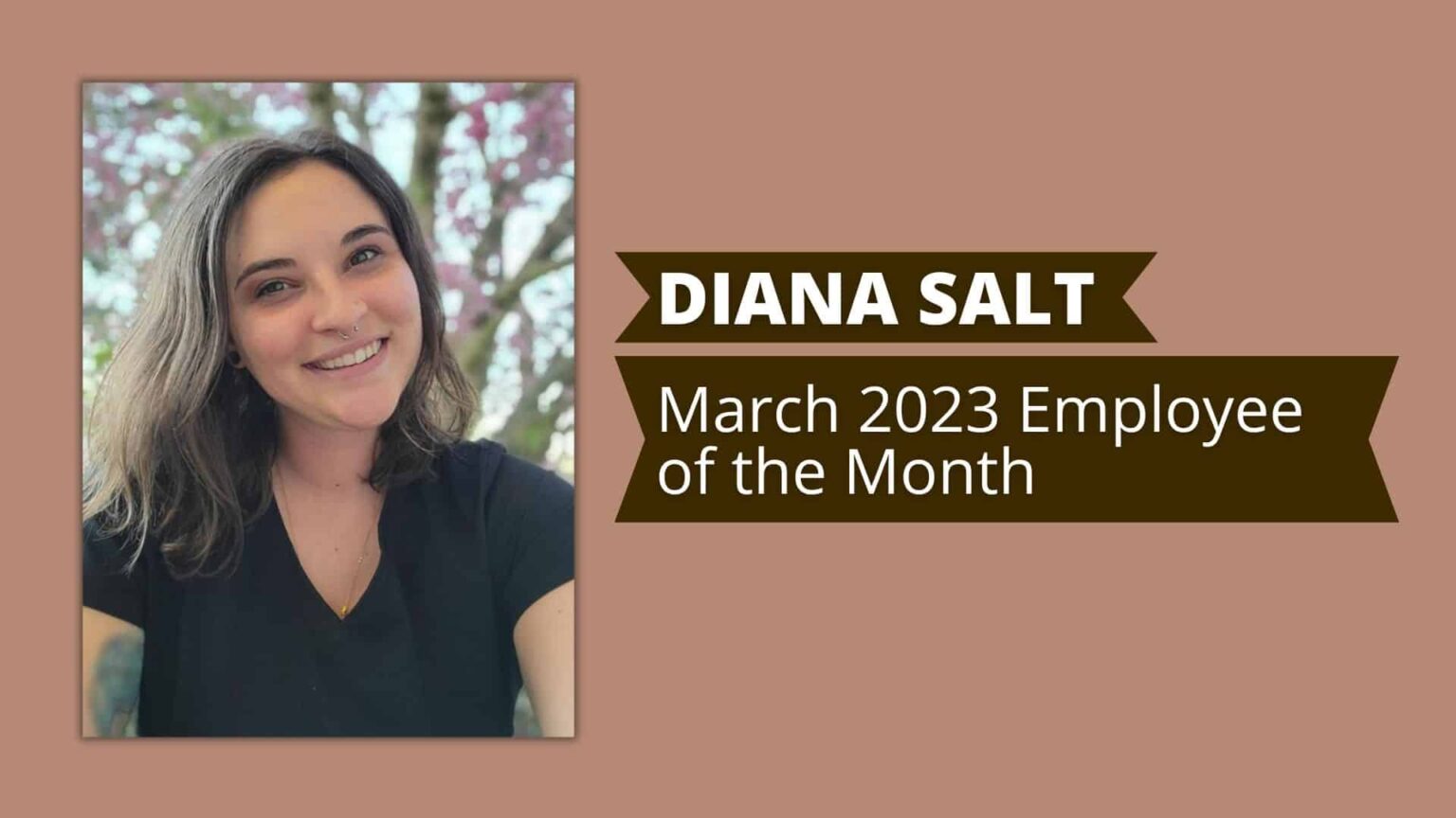 Diana Salt - March 2023 Employee of the Month - Apple Healthcare